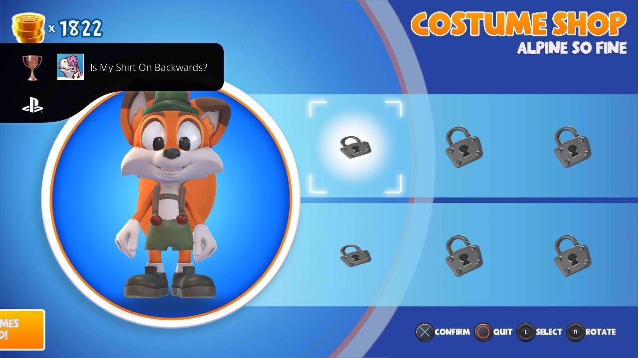 New Super Lucky's Tale_2023/09/06/21:25:32 Is my shirt on backwards ...
