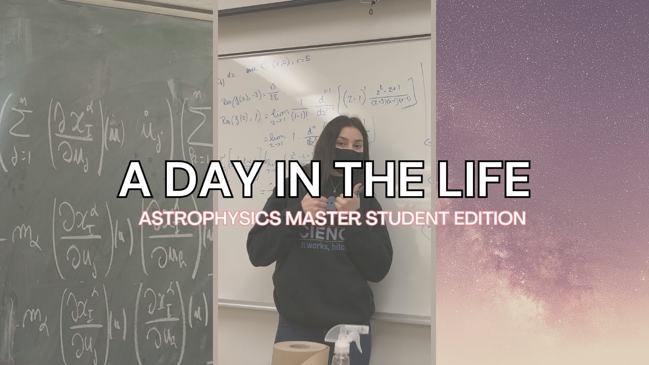 A day in the life of an astrophysics master student - YouTube