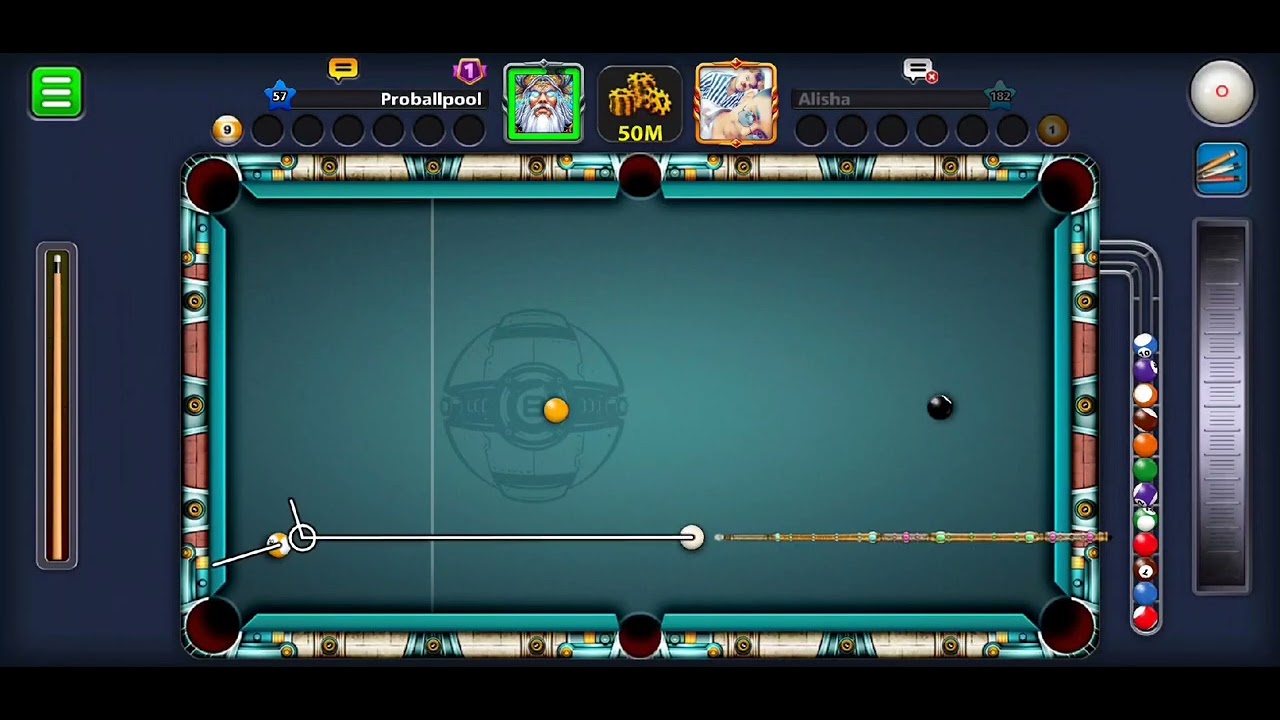 8 ball pool :venice hide record Aim assist king💪 - YouTube