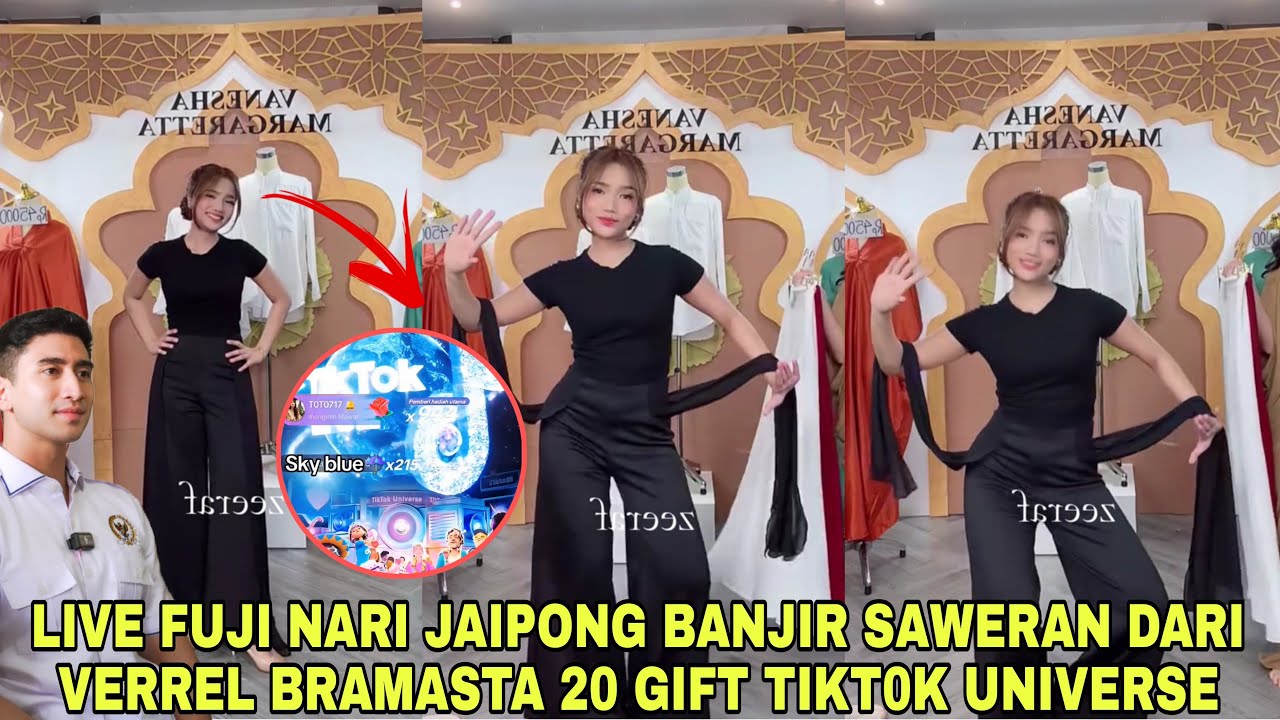 Live Fuji Banjir Gift Tikt0k Universe dari Verrel Bramasta, Fuji ...
