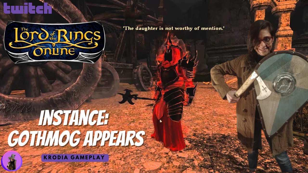 INSTANCE || Gothmog Appears || LOTRO || GAMEPLAY - YouTube