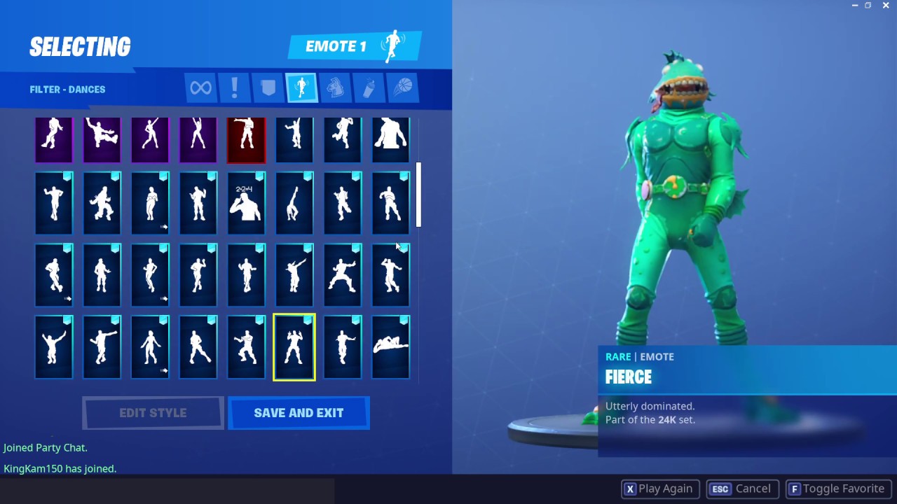 Fortnite Locker Showcase - YouTube