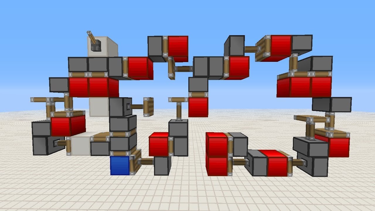 Redstoneblock Challenge EP 6 Vertical Double Piston Extender - YouTube