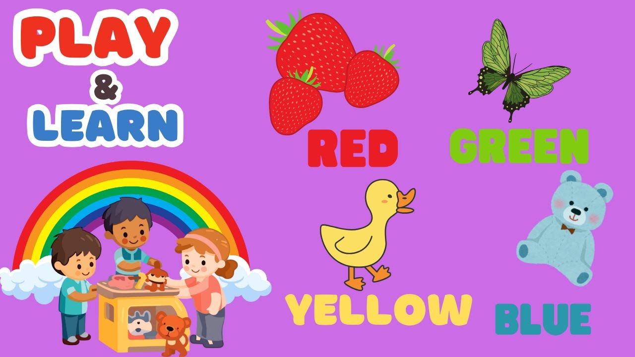 🎶 Colors for Toddlers! Catchy Kids Song to Learn Colors | Preschool ...