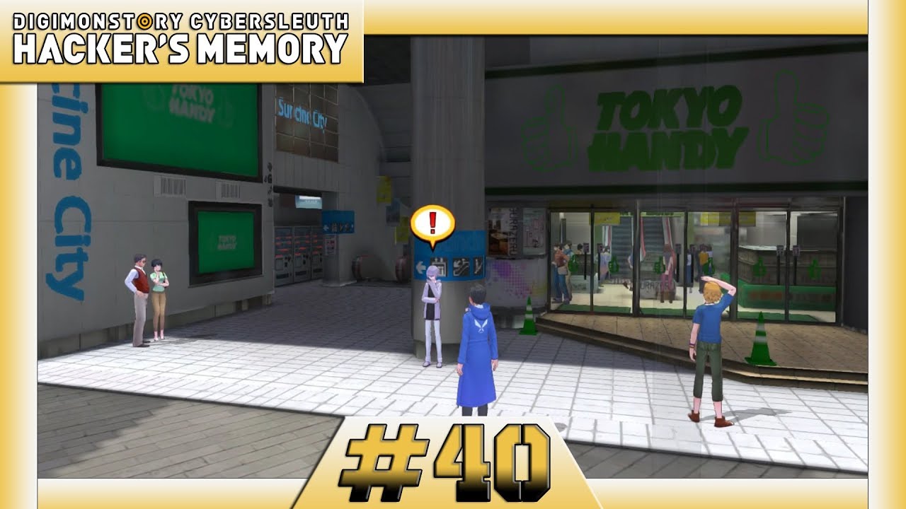 Digimon Story Hacker's Memory #40 O Pedido de Yu - YouTube