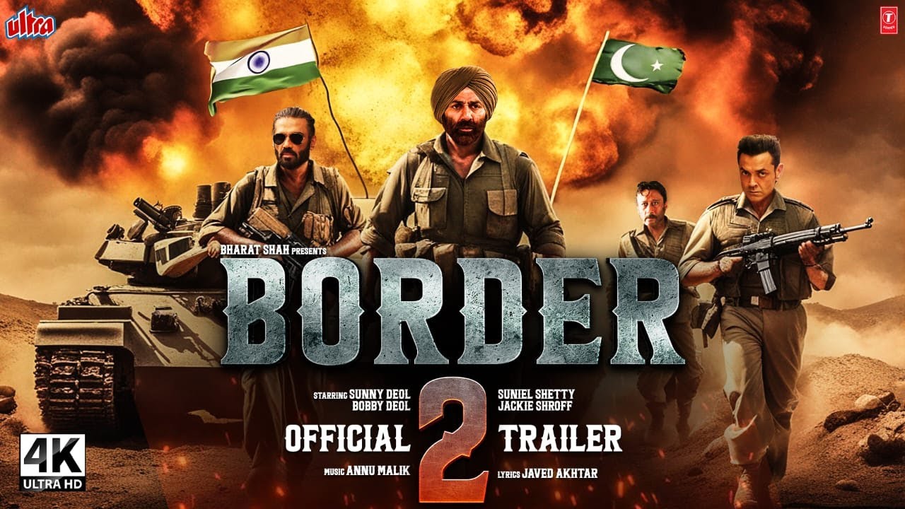Border 2 Trailer | Sunny, Sanjay, Bobby, Suniel | Border Full Movie ...