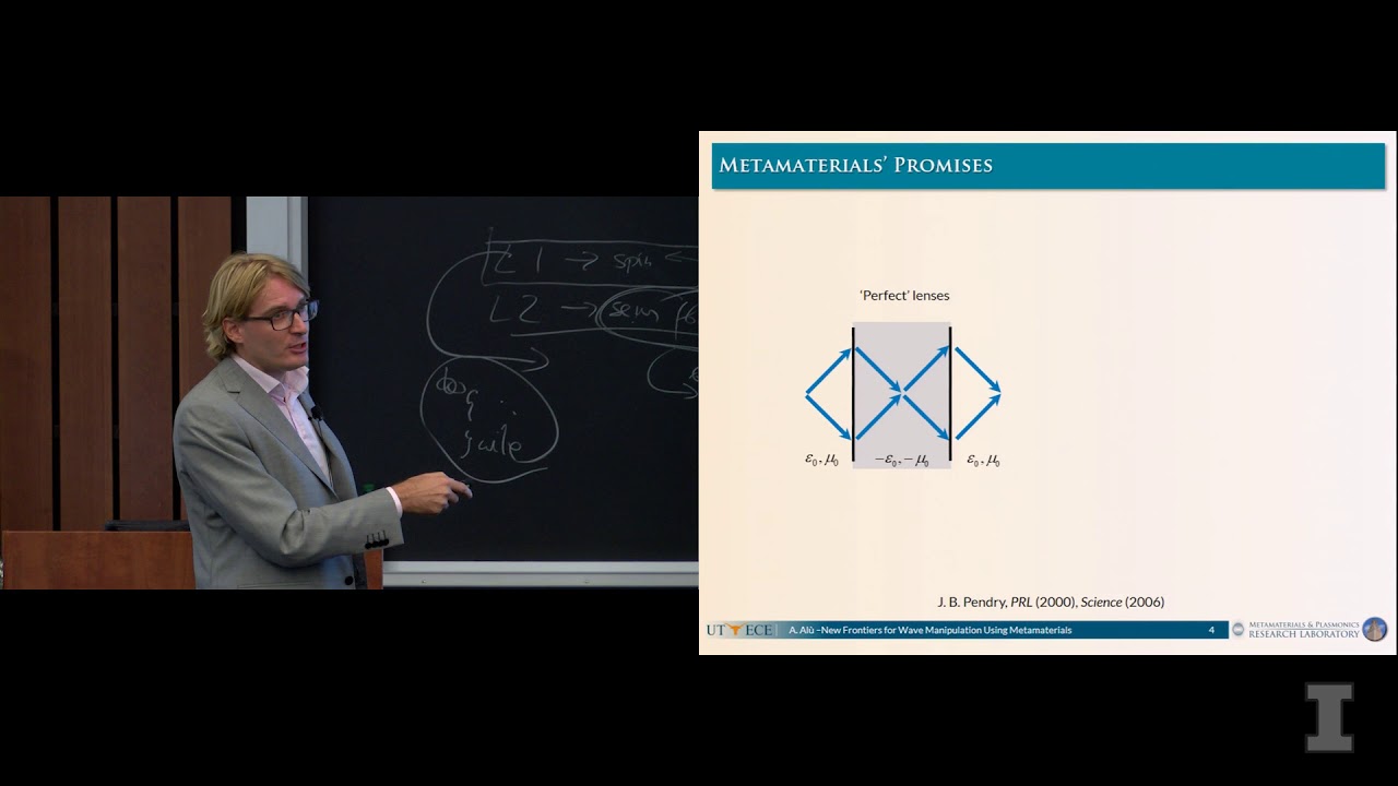 New frontiers for wave manipulation - Andrea Alu, The University of ...