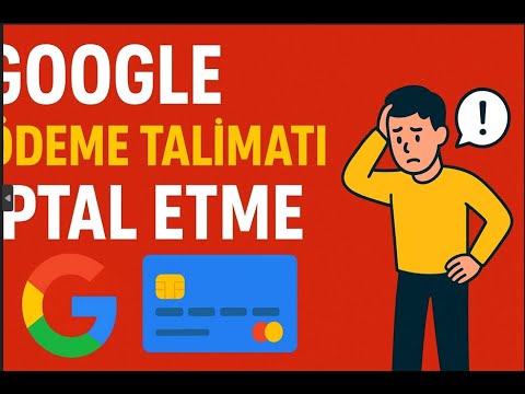 Google Kredi Kartımdan Para Çekiyor! Sebebi Ne? Nasıl İptal Edilir? Detaylı Anlatım!  Ödeme Kaldırma