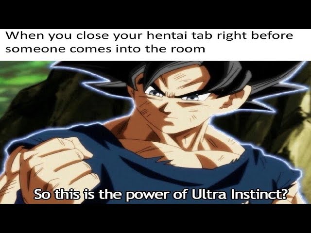 Ultra Instinct Meme
