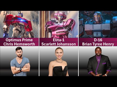 Transformers One All Voice Actors - YouTube