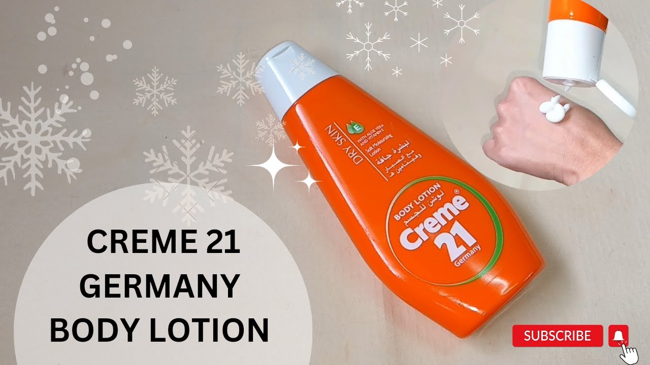 Creme21 germany body lotion for dry skin || Best body lotion for dry ...