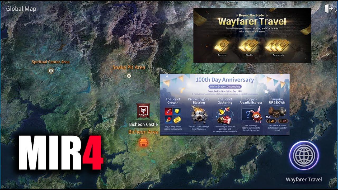 MIR4 New Update Server Transfer & New Events Reviews - YouTube