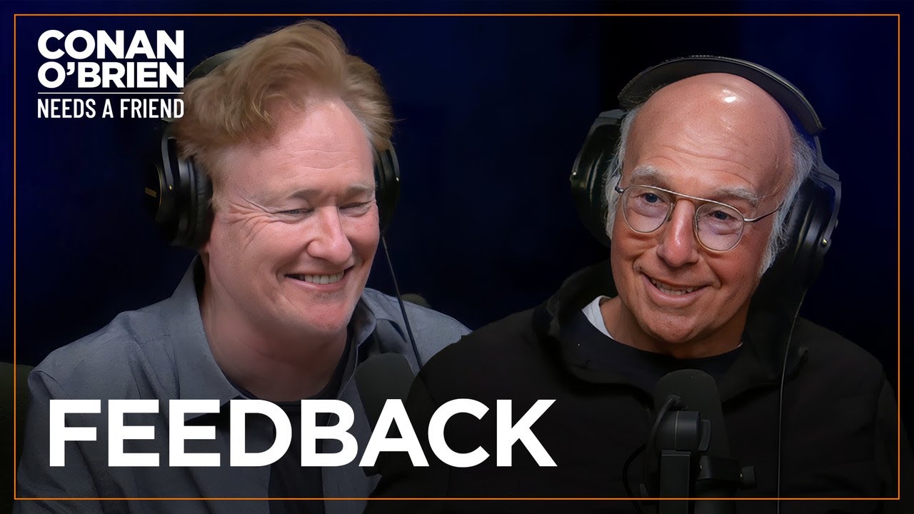 Conan Admired Larry David’s Quick Exit | Conan O'Brien Needs A Friend ...