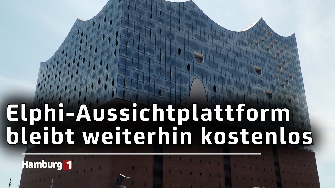 Beliebte Elphi-Plaza: Weiterhin kein Eintritt für Spontanbesuche - YouTube