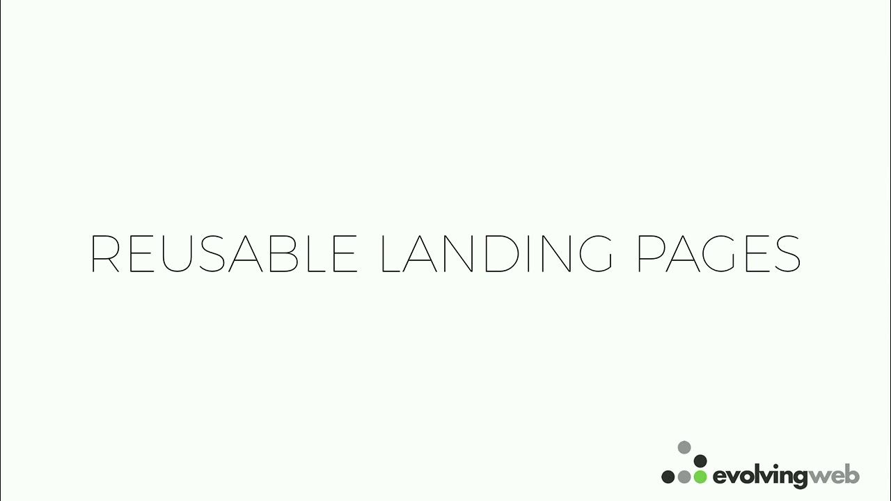 DrupalCon Baltimore 2017: Creating Layouts and Landing Pages for Drupal 8 - YouTube