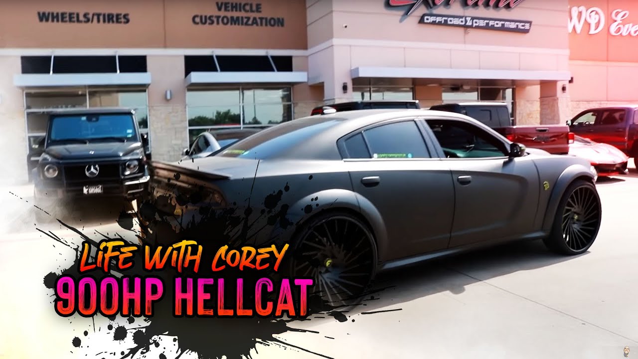 Life with Corey over 900hp Hellcat, Luv N Slim home sneak peek | FREE ...