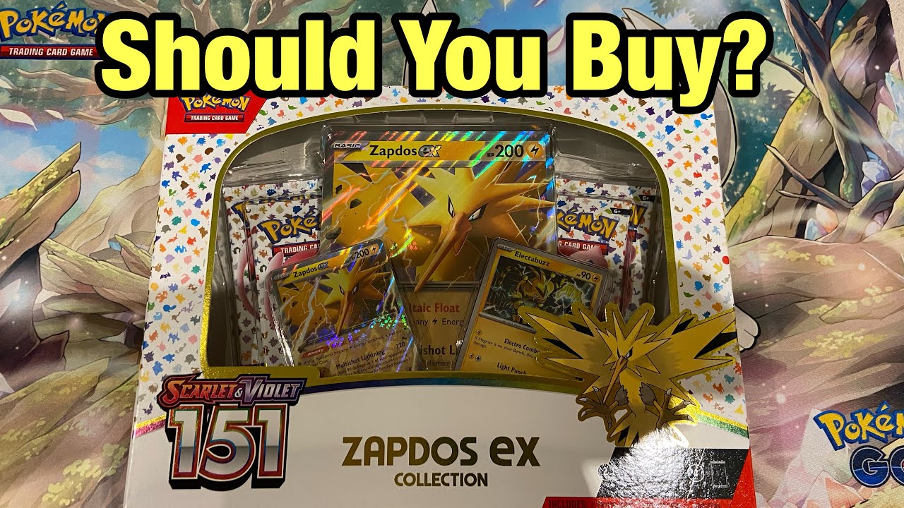Should you buy the Zapdos EX collection Box? Pokemon TCG opening - YouTube