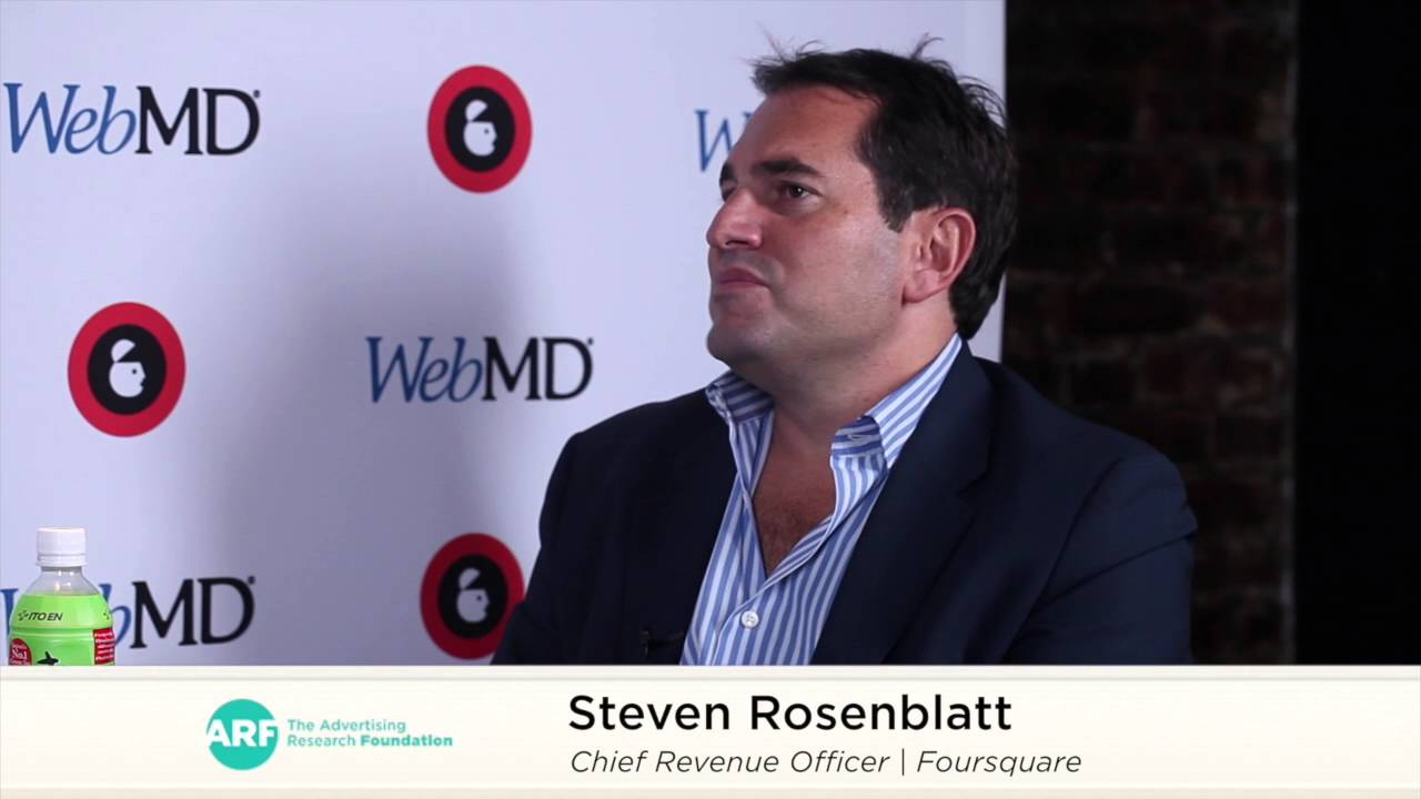 ARF 30s': How to Build a Popular App_Foursquare Steven Rosenblatt - YouTube