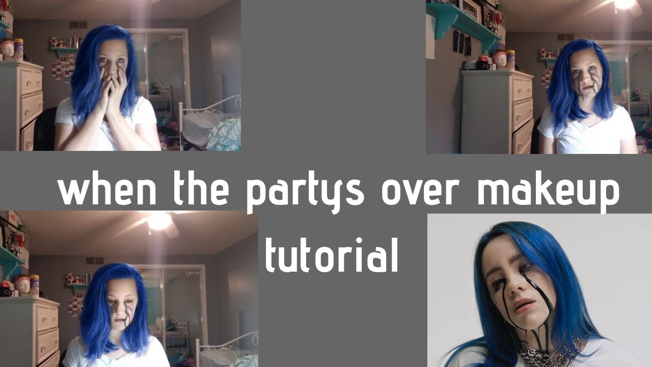 When the party's over makeup tutorial | Meghan Paige - YouTube