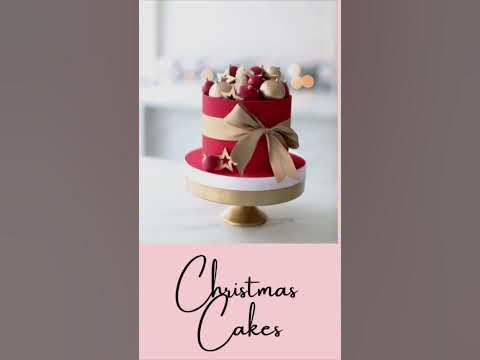 CHRISTMAS CAKE IDEAS - YouTube