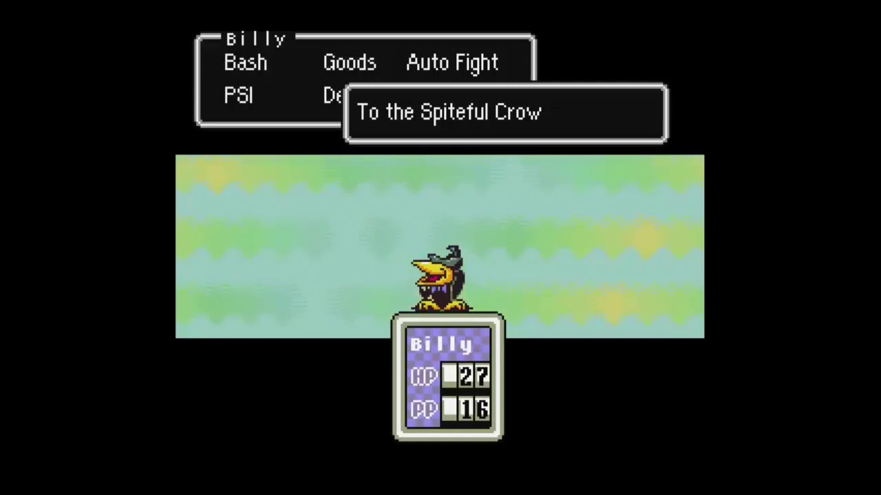 Earthbound Real Life Enemies - Spiteful Crow - YouTube