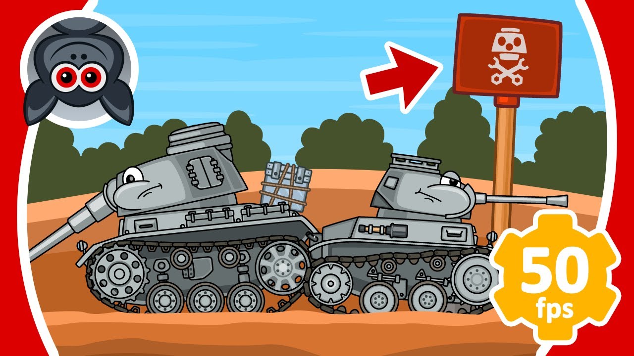 Tanktics: Minefield. Tank Animation - YouTube
