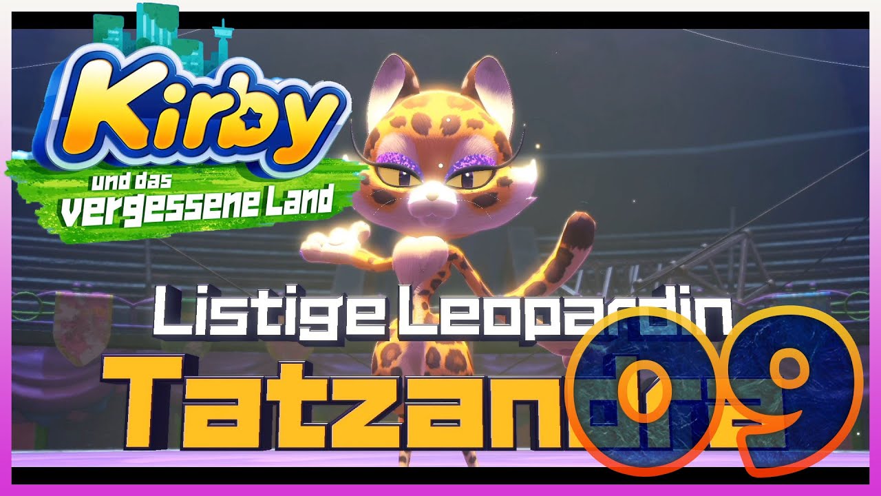 ⭐Boss: Listige Leopardin Tazandra | Kirby und das Vergessene Land #09 ...