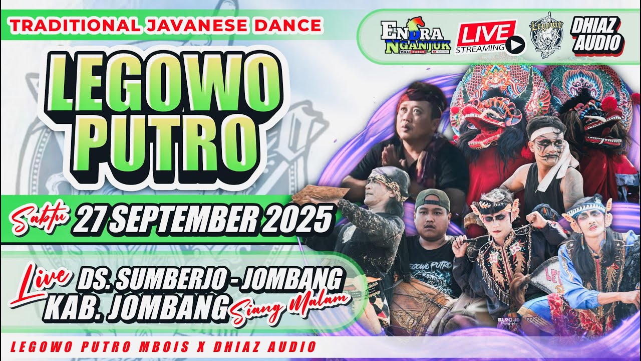 Live Jaranan LEGOWO PUTRO Dhiaz Audio Sumberjo Jombang - YouTube