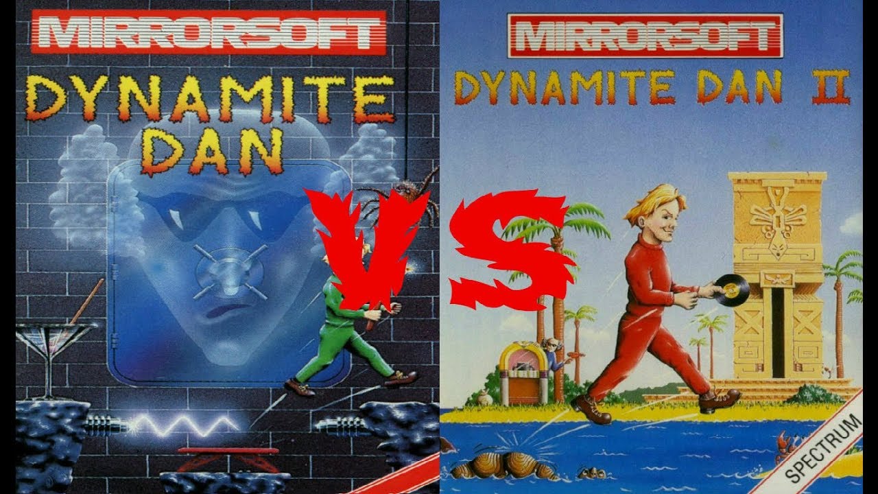 DYNAMITE DAN vs DYNAMITE DAN II - WHICH IS THE BETTER GAME? - YouTube