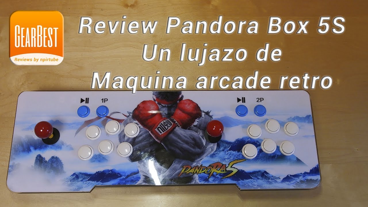 Review Pandora Box 5S, un lujazo de maquina de vídeo juegos arcade ...