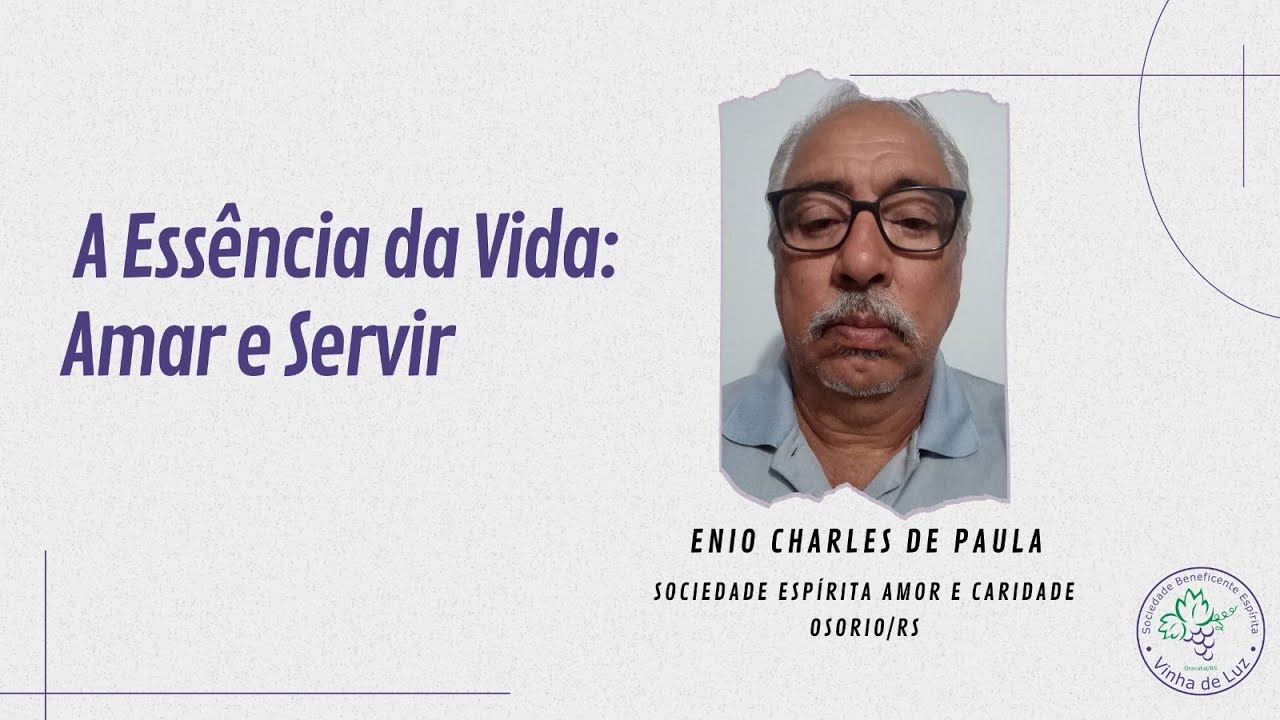 A Essência da Vida: Amar e Servir - YouTube