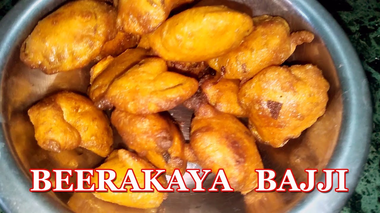 Healthy Ridged Gourd Bajji | We Tried Evening Snacks Beerakaya Bajji ...