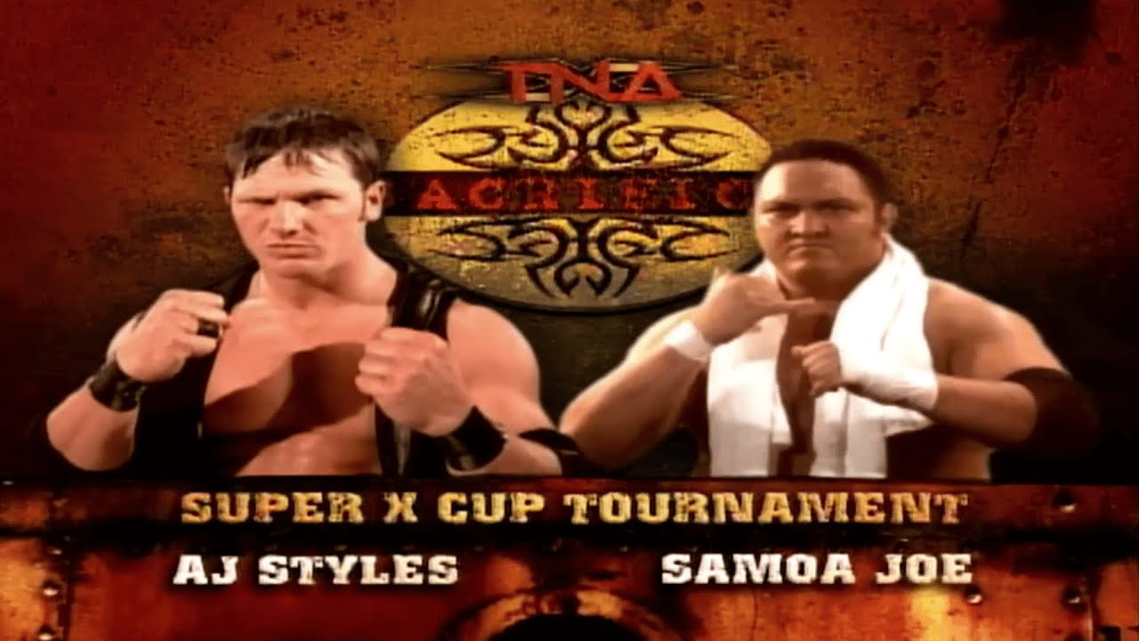 AJ Styles vs. Samoa Joe - Sacrifice 2005 Highlights - YouTube