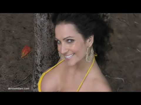 Denise Milani - Yellow Bikini