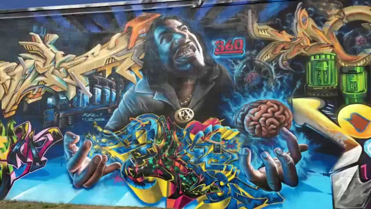 FX Crew & more Meeting Of Styles Houston Graffiti 2015 in iPhone 4K ...