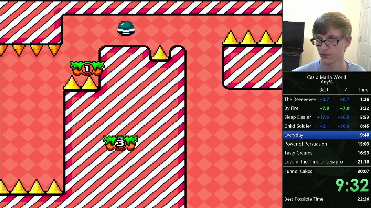 Casio Mario World | Any%, 22:11 - YouTube