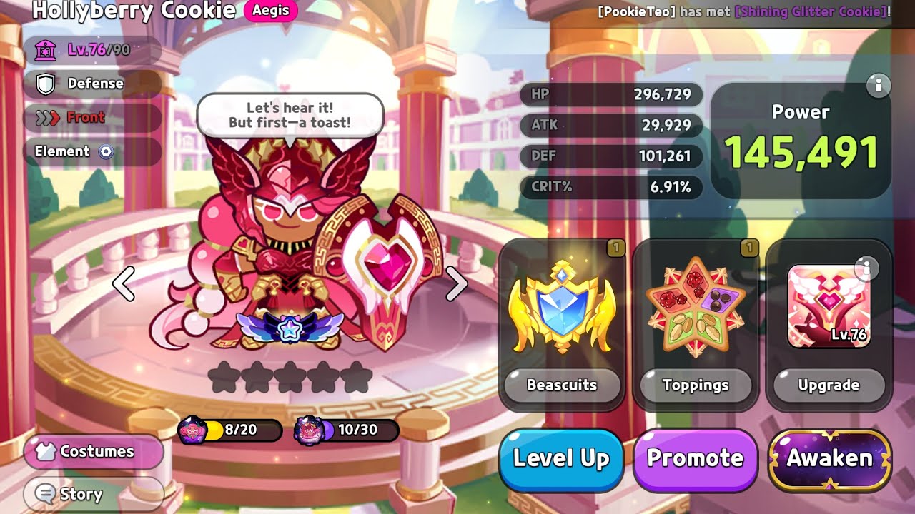 Upgrading esc and using awakened holly berry cookie. - YouTube