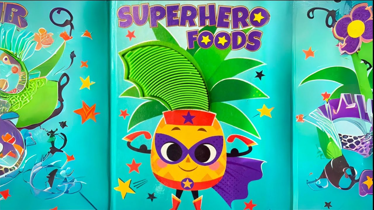 {Animated} 🍎 Kids Book Read Aloud: SUPER FOODS! - YouTube