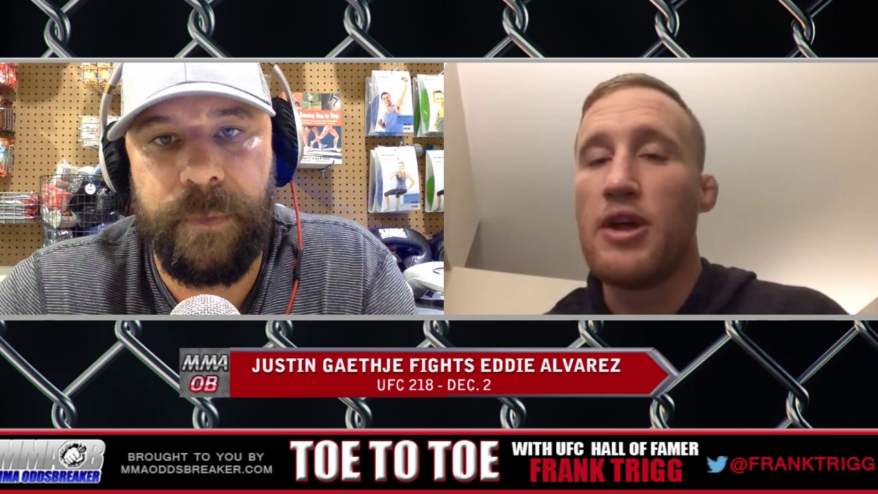 Frank Trigg pre-fight interview with UFC 218's Justin Gaethje - YouTube