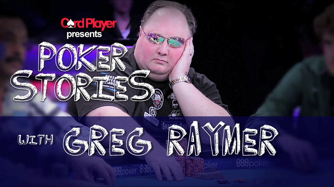 Poker Stories: Greg Raymer - YouTube