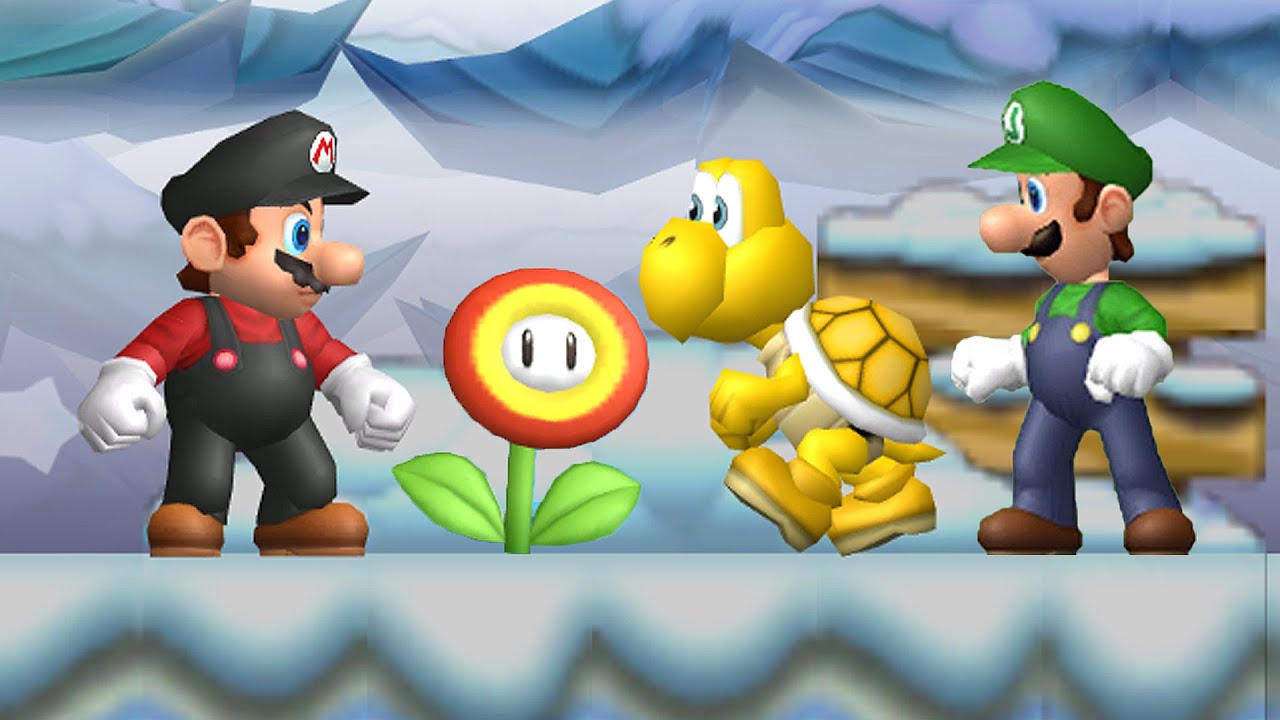 New Super Mario Reloaded - 2 Player Co-Op - Walkthrough #01 - YouTube