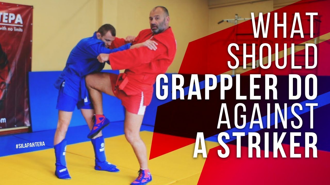 Defending against a boxer using sambo moves \ sambo academy - YouTube