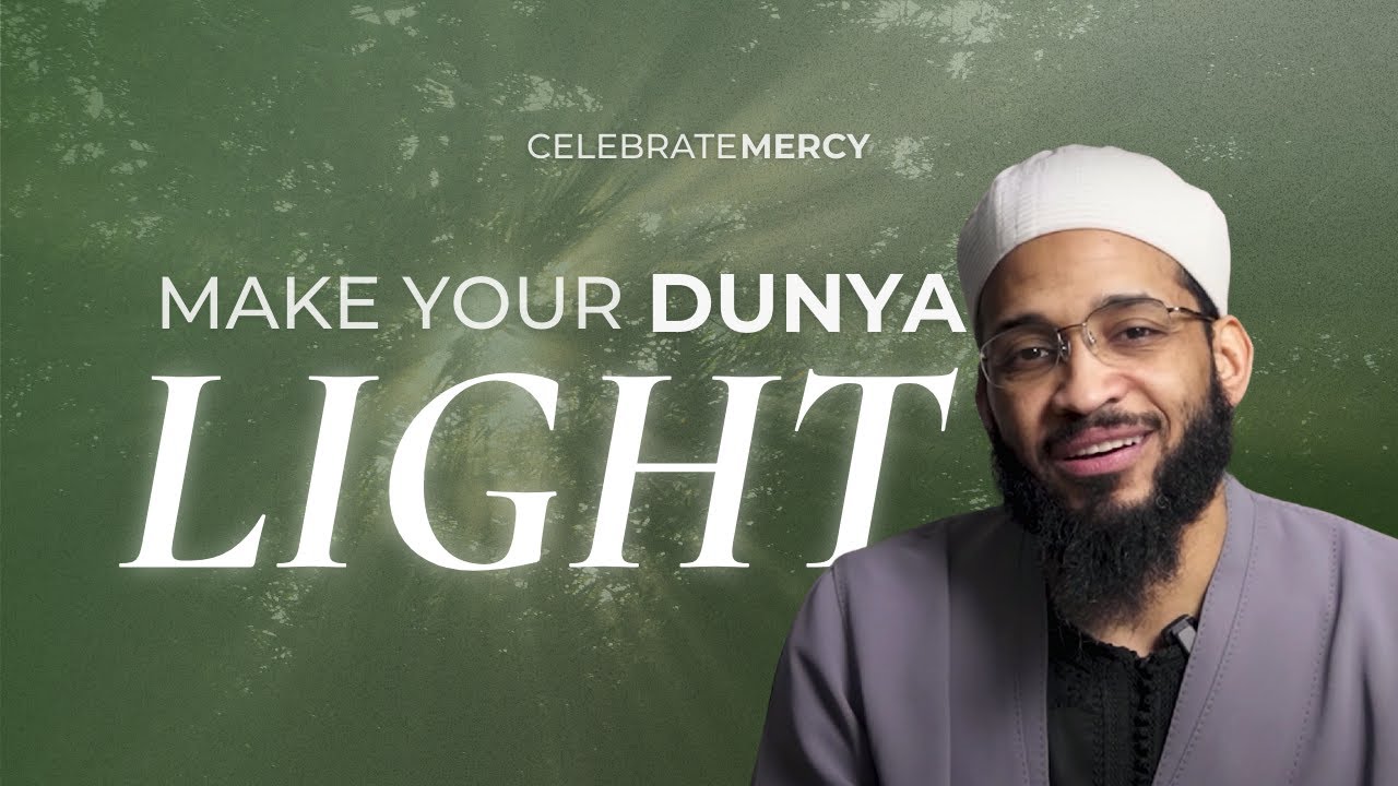 The Dunya Becomes Light When You Do This - Mikaeel Smith - YouTube