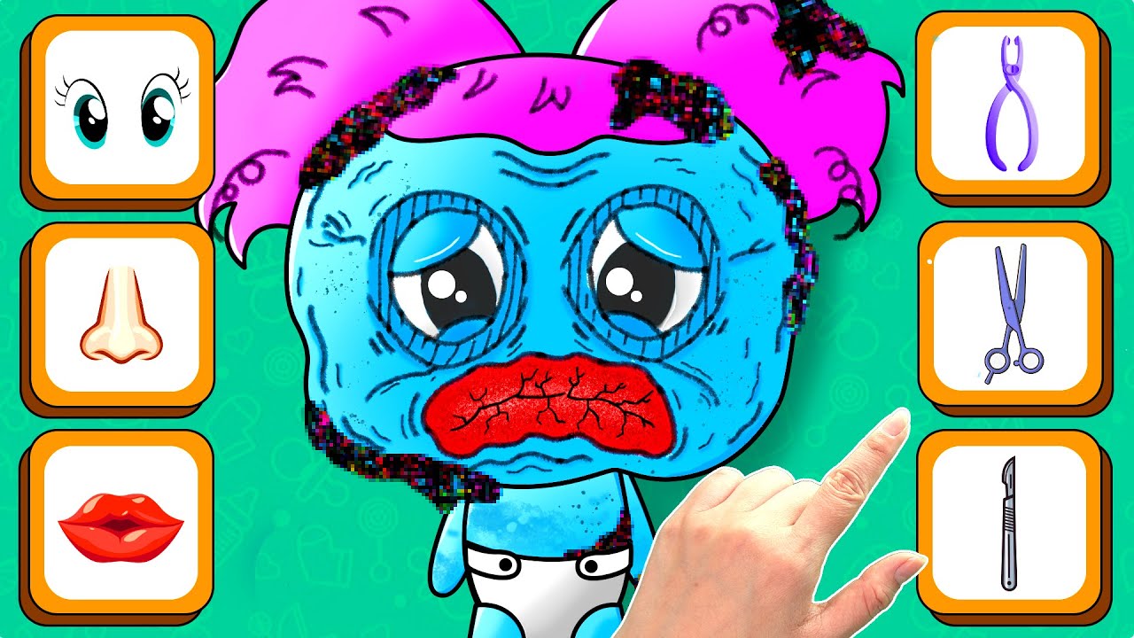 Huggy Is So Sad: How To Plastic Surgery Pibby? || Poppy Playtime ...