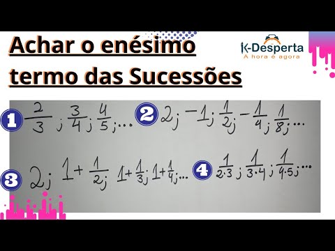 Enésimo Termo de Uma Sequência (Sucessão) Numérica - YouTube