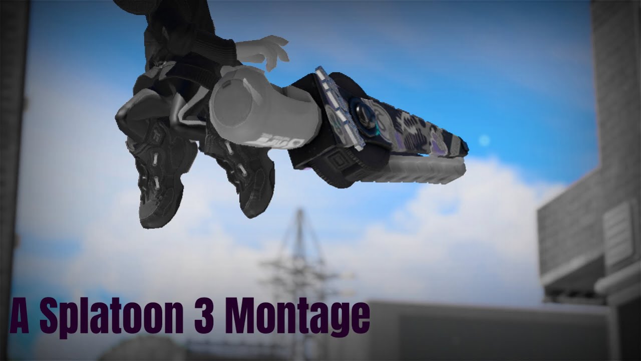 Black Splatana - A Splatoon 3 Montage - YouTube