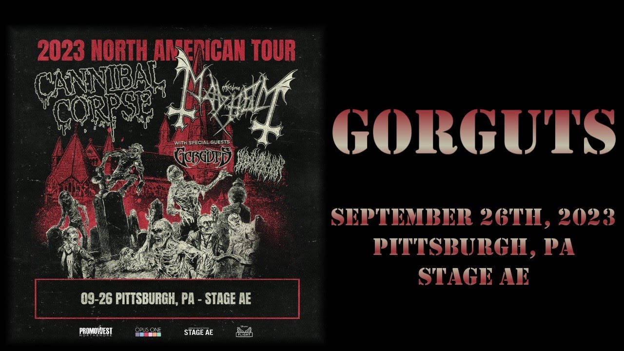 Gorguts - September 26th, 2023 - Pittsburgh, PA - Stage AE (Best Audio ...