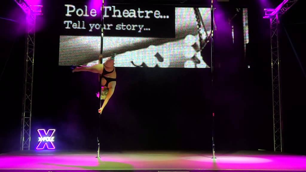Amber Ray - Guest Performance - Pole Theatre UK 2014 - YouTube