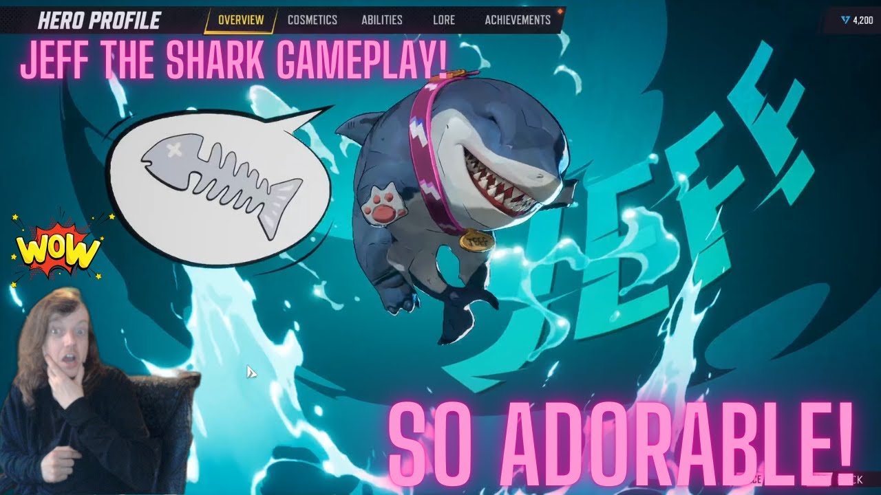 Jeff The Shark is Adorable and Busted!!! - Marvel Rivals Jeff The Shark ...