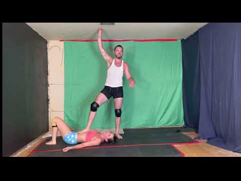 Kate vs Jedi | Strip Fall Basement Brawl